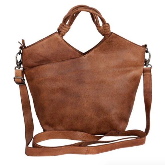 latico | Bags | New Latico Nash Tote Crossbody Handbag Cognac Leather ...